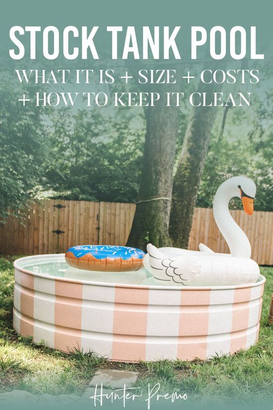STOCK TANK POOL | DIY WITH HEY WANDERER – Hunter Premo
